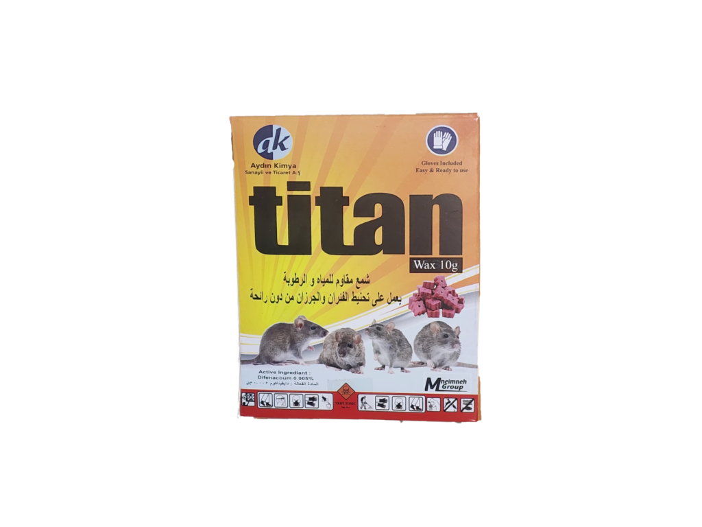 Titan Red Wax Blocks 100g – Majama